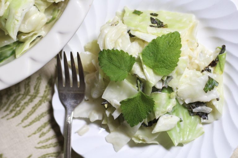 Lemon Balm Cream Cabbage – Diary of a Mad Hausfrau