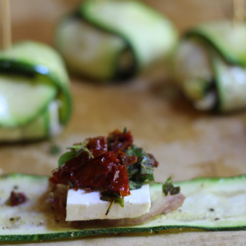 Zucchini Feta Packets Appetizer – Diary of a Mad Hausfrau
