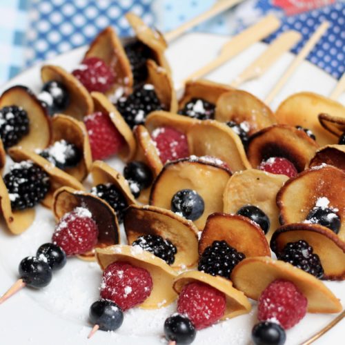 Mini Pancake Berry Skewers – Diary of a Mad Hausfrau